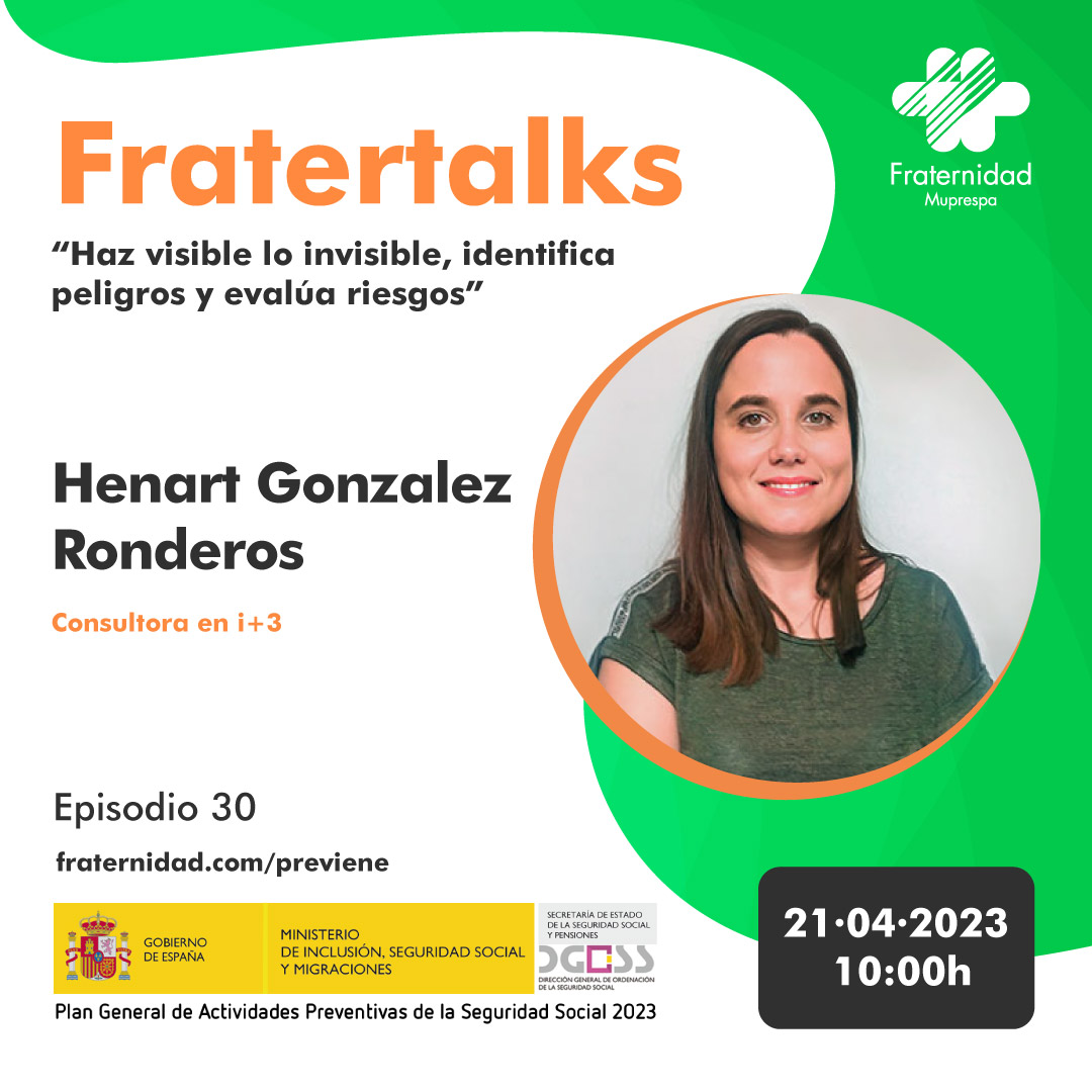 Next Fratertalk: Make the invisible visible, identify dangers and ...